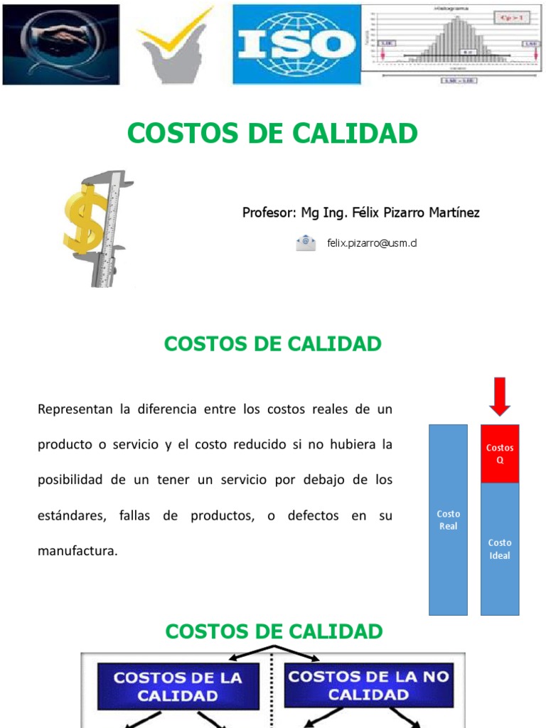Costos de Calidad y Prevención | PDF | Calidad (comercial) | Economias