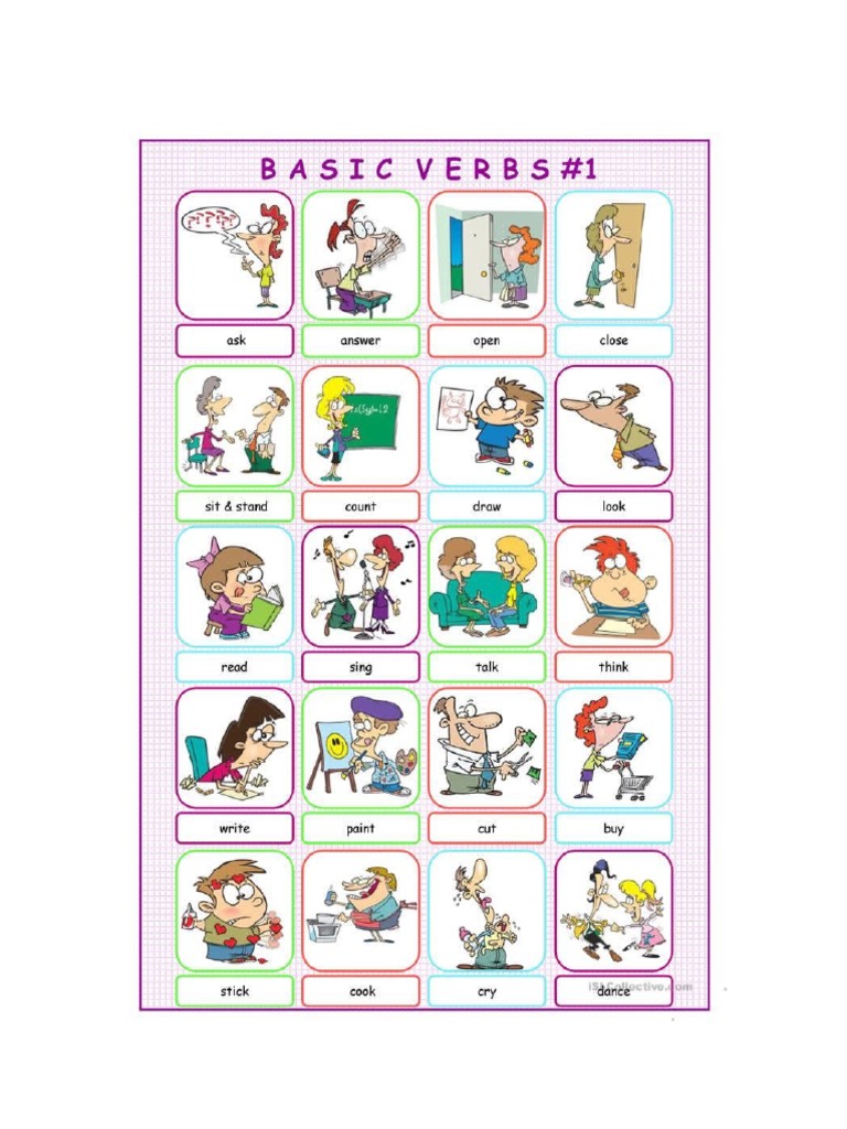 Basic Verbs | PDF