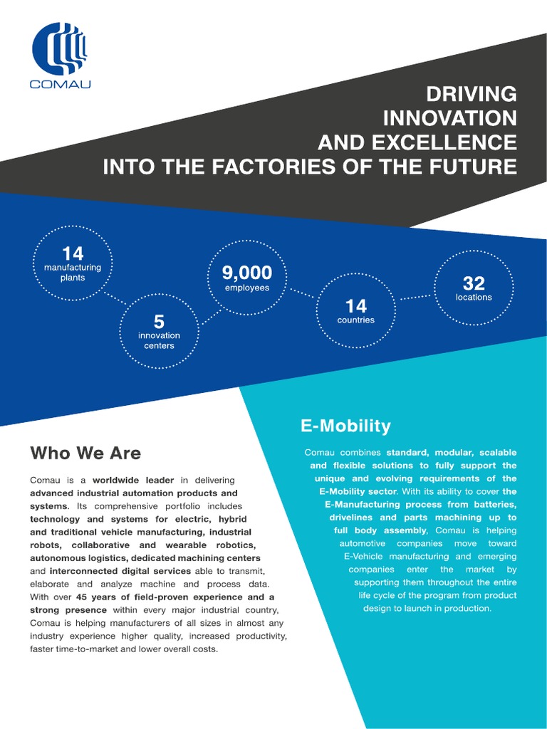 COMAU Company Profile ENG Digital | PDF