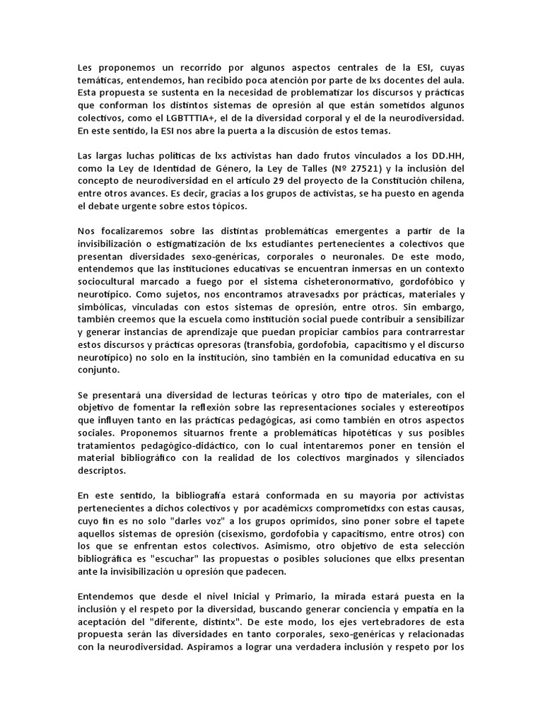 Bita Cora Sec y Sup | PDF | Estereotipos