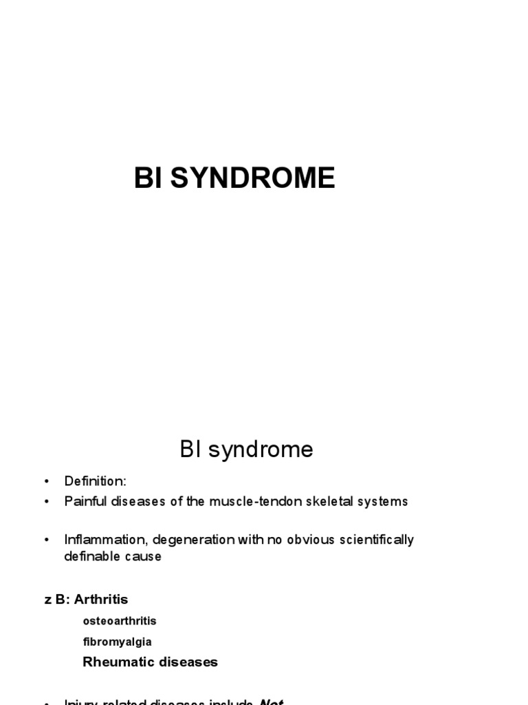 BI SYNDROM - PPT 1 Theorie - De.en | PDF | Traditional Chinese Medicine ...