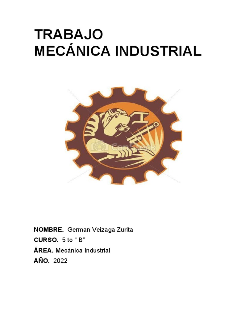 Mecanica Industrial Pdf Metalurgia Herramientas
