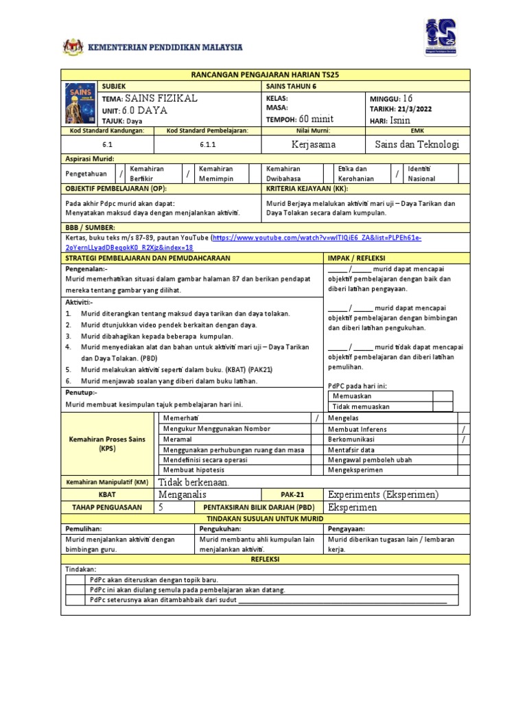 SNS T6 TS25 (Unit 6) | PDF