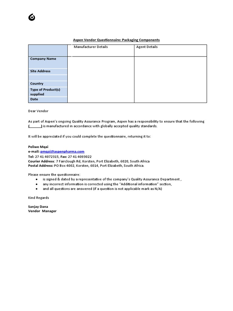 DAQ Packaging | PDF | Quality Management System | Verification And ...