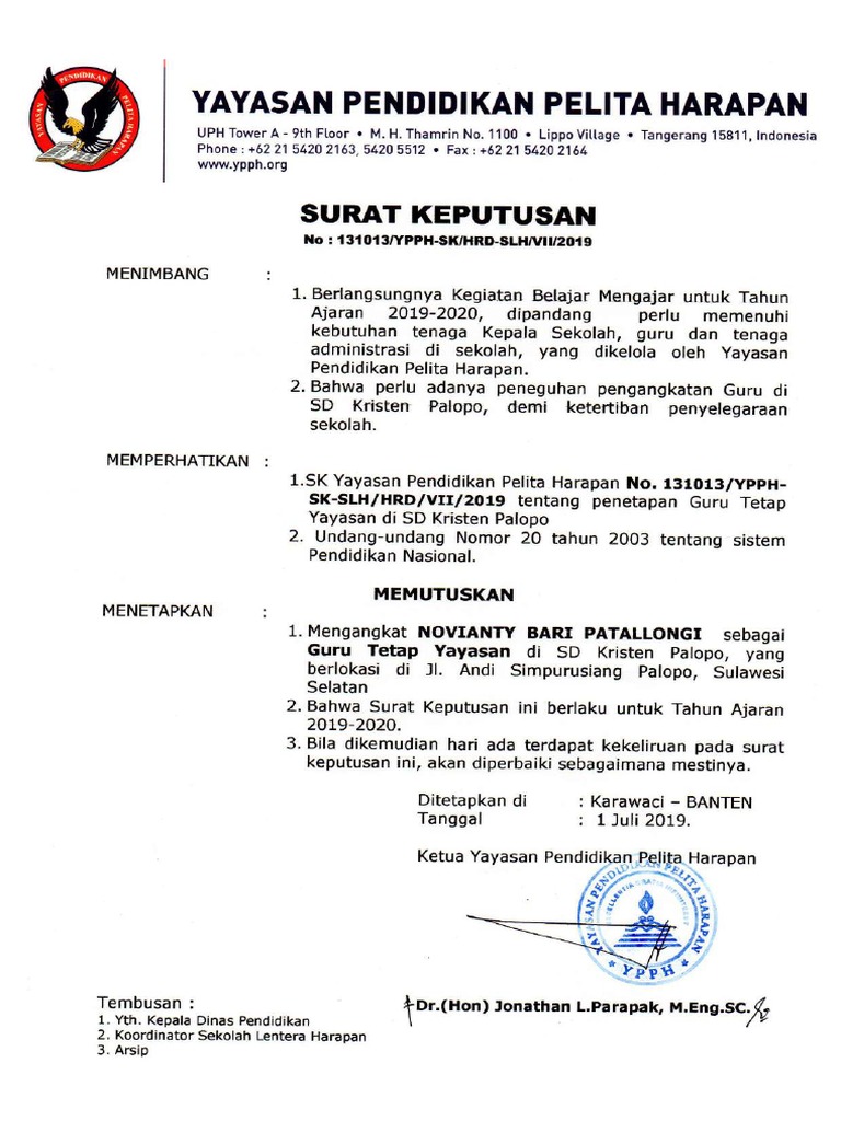 SK Pengangkatan Dan Penugasan | PDF SK Pengangkatan Dan Penugasan | PDF