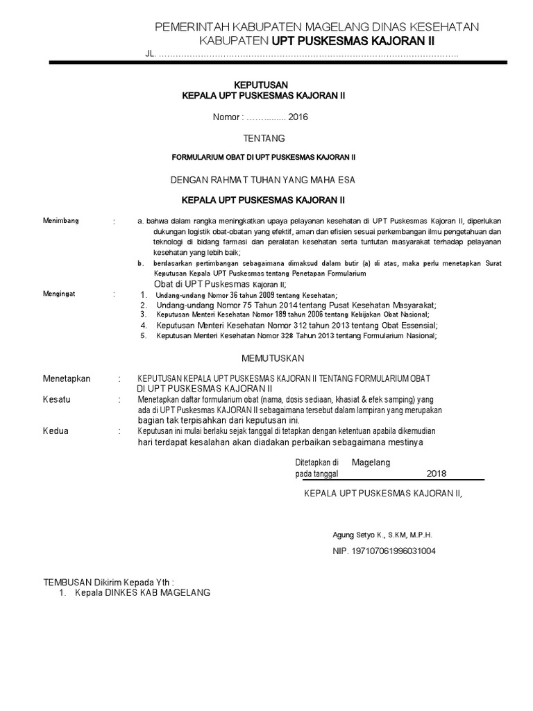 Daftar-Formularium-Obat-Puskesmas Baru | PDF