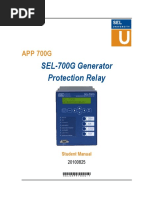 SEL-700G Instruction Manual | PDF | Physical Quantities | Components