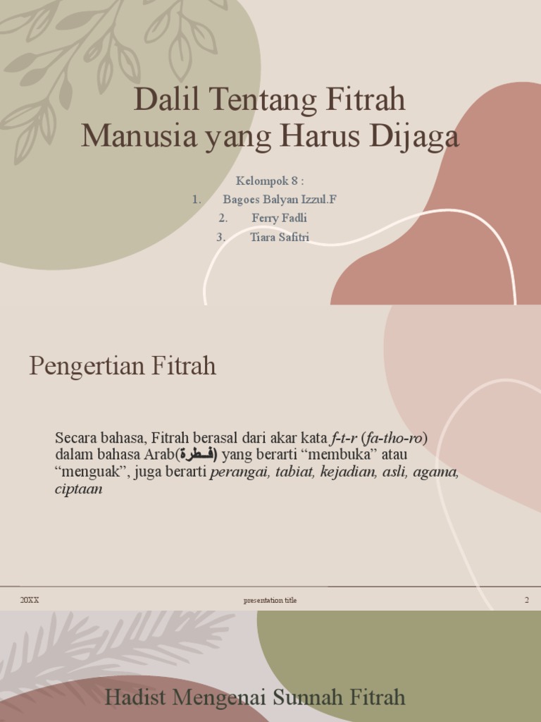 Dalil Sunnah Fitrah | PDF