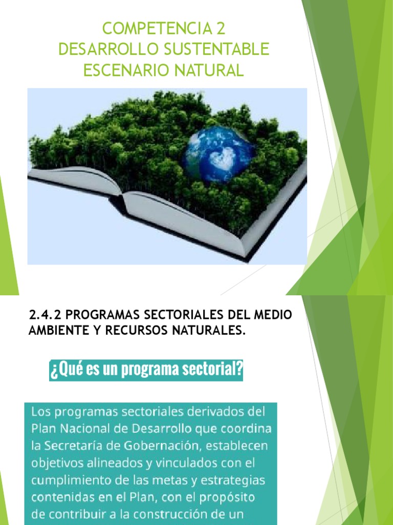 Programas Sectoriales de Desarrollo Sustentable | PDF | Turismo | Desarrollo sostenible
