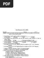 Quiz Bee in Araling Panlipunan (Grade 6) - Quizizz | PDF