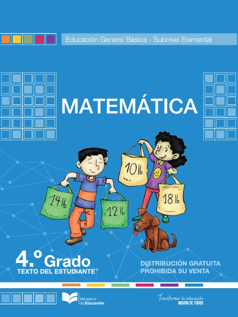 Libro de Matemática 4 | PDF | Método de enseñanza | Conjunto (Matemáticas)
