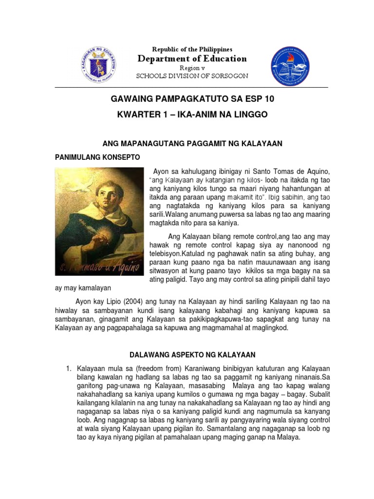 LAS EsP 10 K1-W6 | PDF