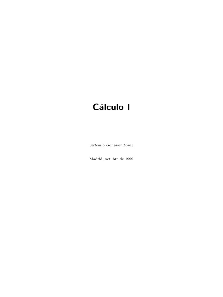 Calculo 1 | PDF | Intervalo (Matemáticas) | Conjunto (Matemáticas)