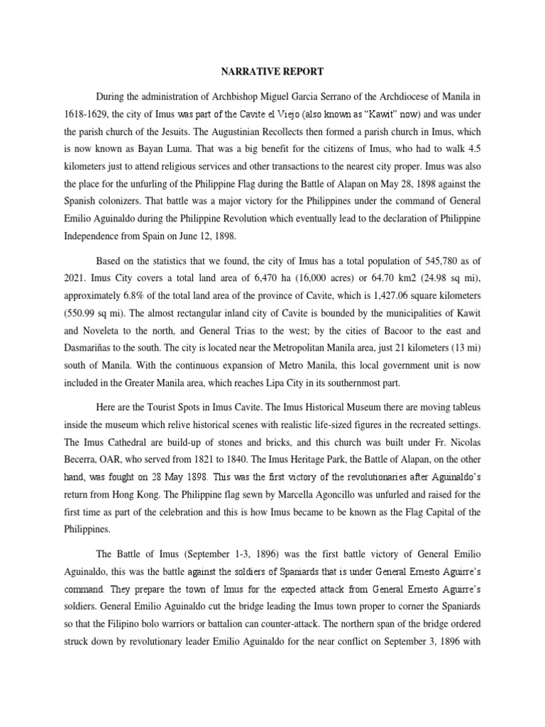 Imus: History and Heritage Highlights | PDF | Travel