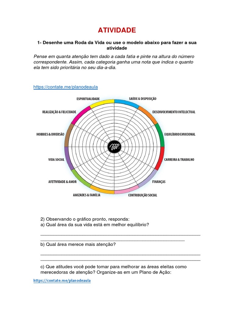 ATIVIDADE Projeto de Vida1 | PDF | Carreira e Crescimento