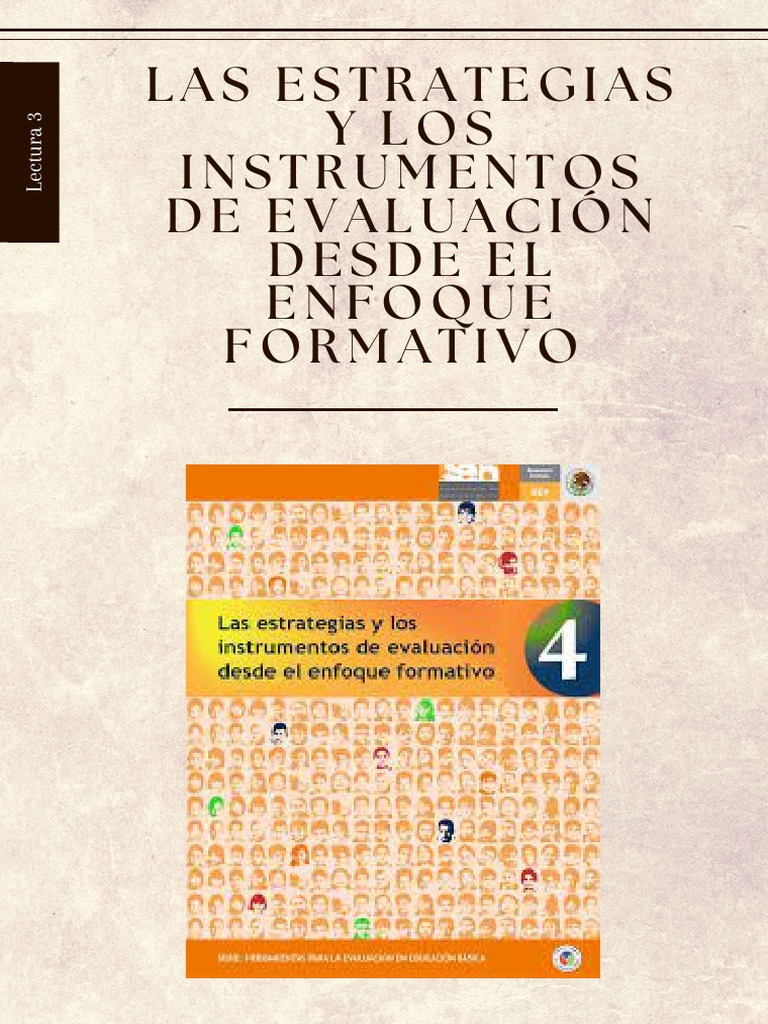 Las Estrategias Y Los Instrumentos de Evaluación Desde El Enfoque Formativo | PDF | Evaluación ...