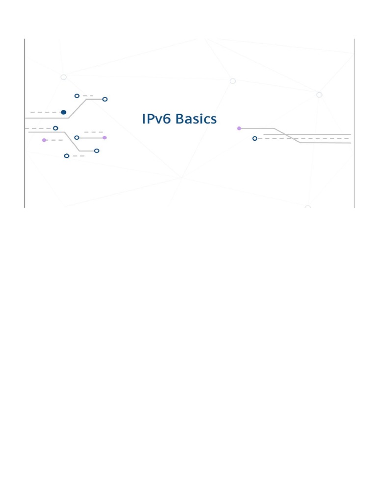 19 IPv6 Basics | PDF | Yo Pv6 | Protocolos de internet