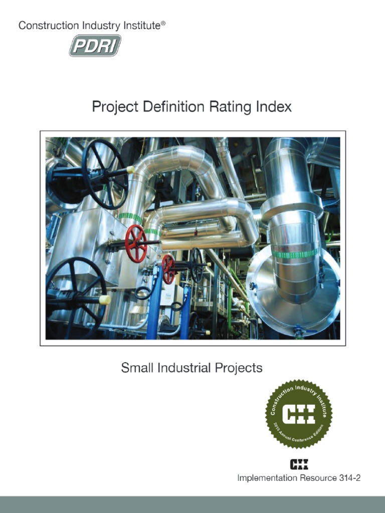 Project Definition Rating Index - Small IndustrialProjects | PDF