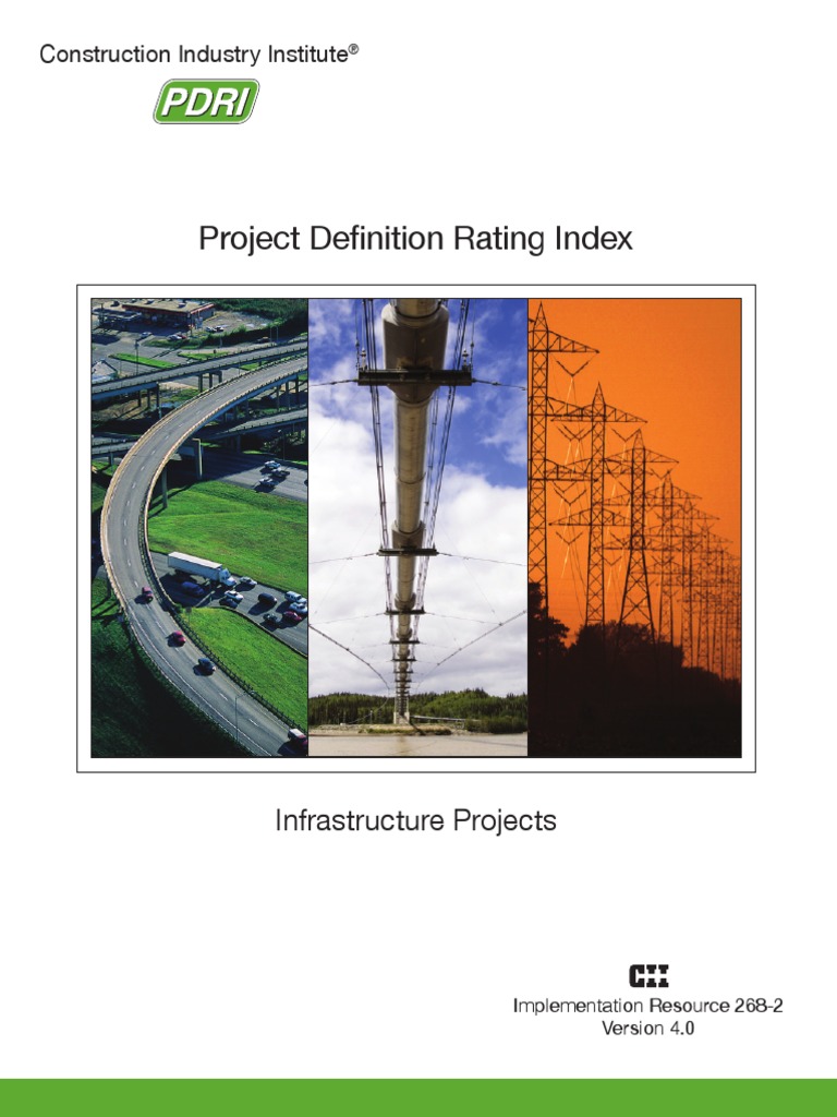 PDRI Infraestructure Projects | PDF | Risk Management | Infrastructure