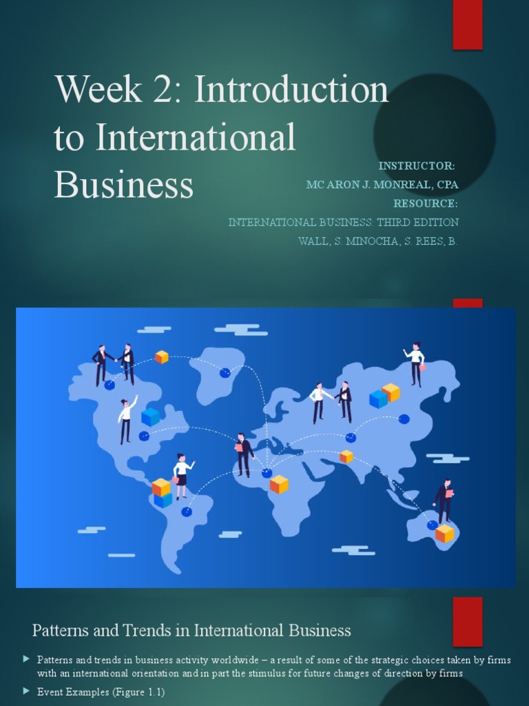 Introduction To International Business | PDF | Globalization ...