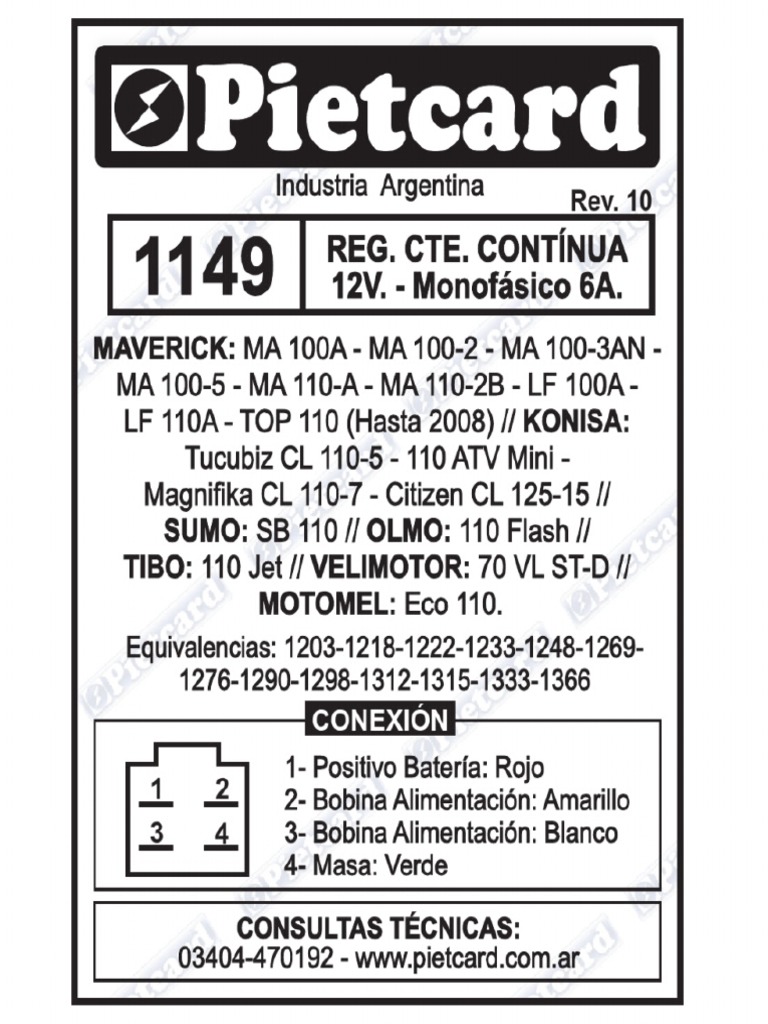 1149 Pietcard | PDF