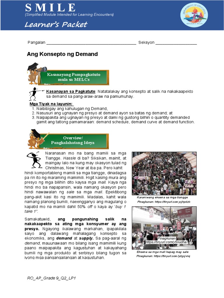 AP Grade-9 Q2 LP1 | PDF