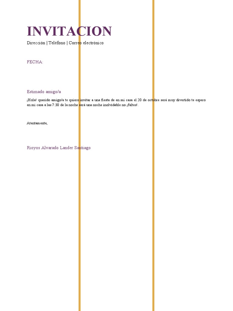 Carta Modelo | PDF