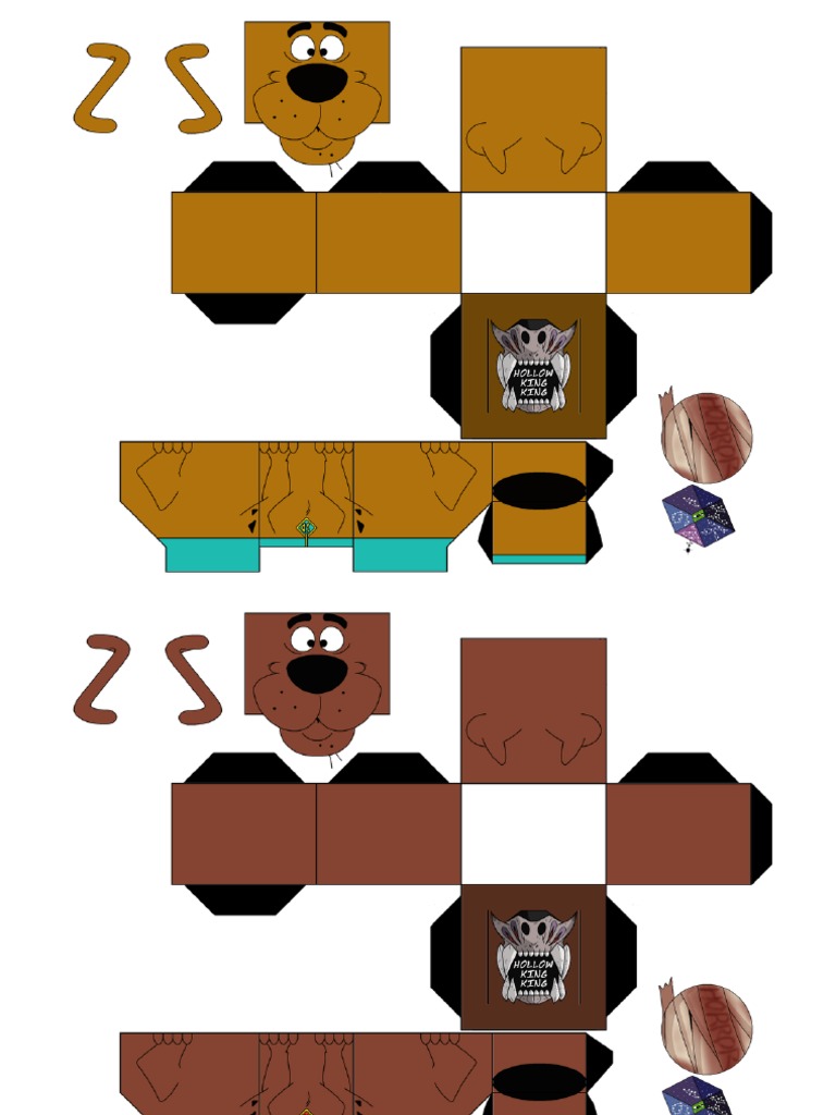Scooby Doo Paper Toy Paper Craft | PDF