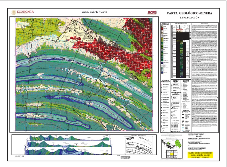 Mapa Geológico de San Pedro Garza García | PDF