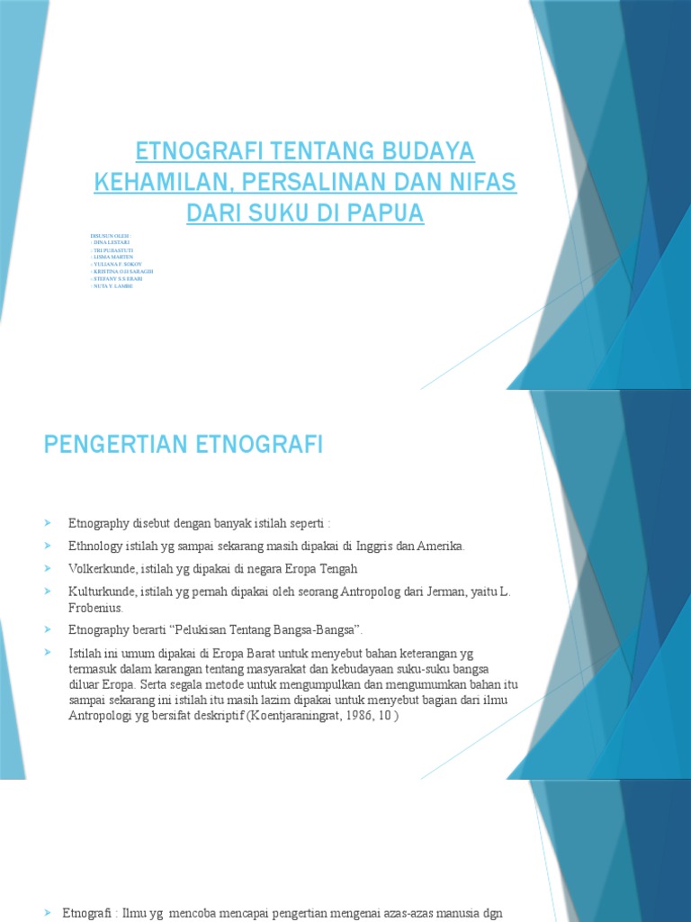 Tugas Etnografi Tentang Budaya Kehamilan, Persalinan Dan Nifas | PDF | Kesehatan Holistik | Gaya ...