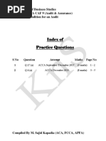 LIST - OF - SAs - IN - AUDIT - NEW - SYLLABUS @CAInterLegends | PDF | Audit | Financial Audit