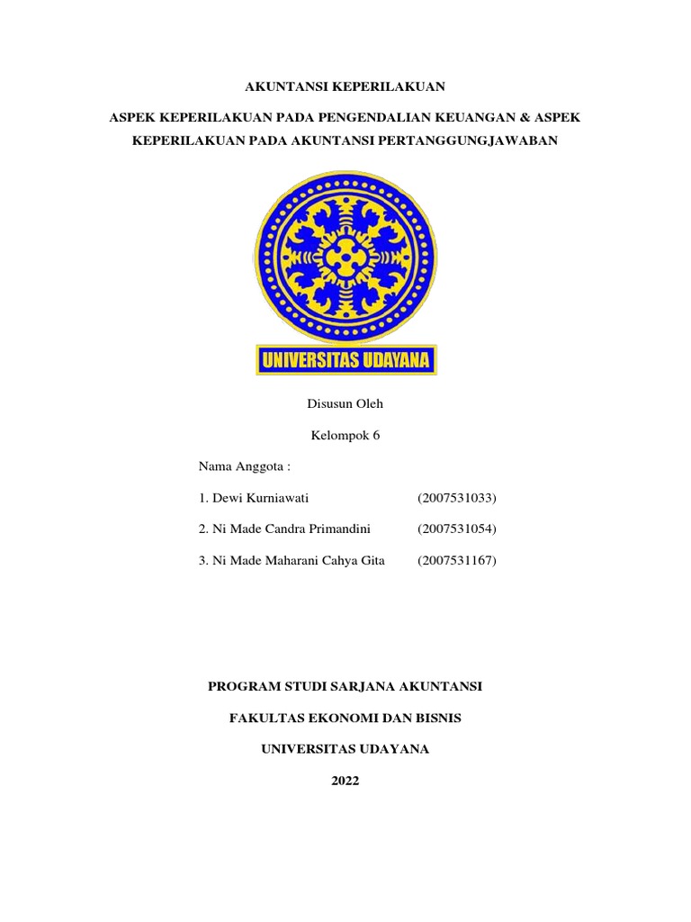 Kelompok 6 - RMK 3&4 | PDF