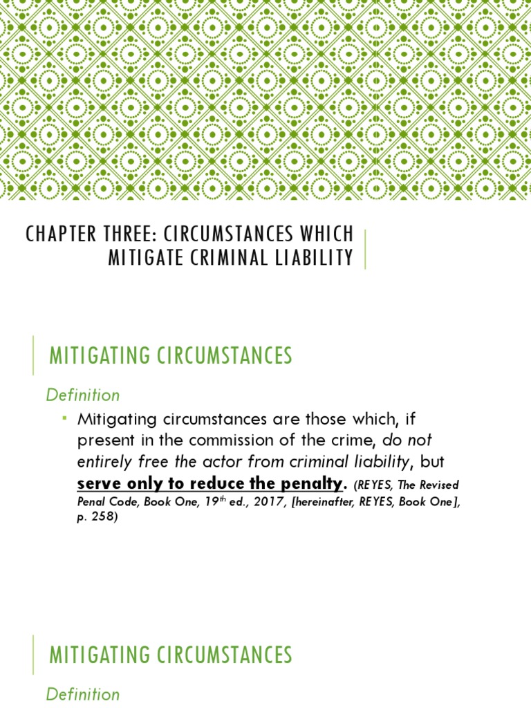 Art. 13 of RPC | PDF | Plea | Murder