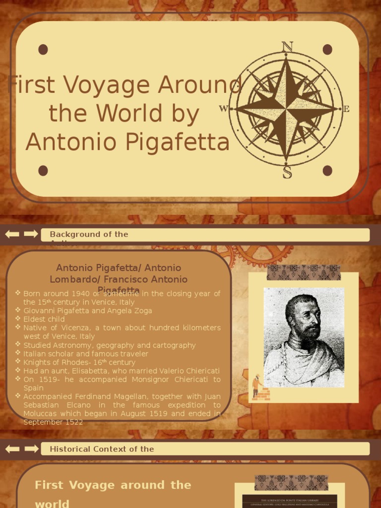 First Voyage Around The World by Antonio Pigafetta | PDF | Age Of Discovery | Exploration