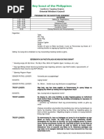 BSP - GSP Campfire Ceremony | PDF