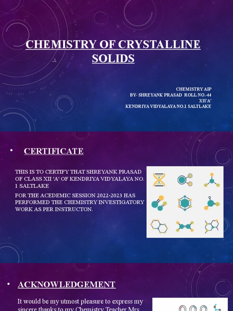 Crystalline Solids Download Free Pdf Molecules Chemical Polarity