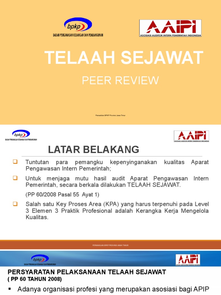 Telaah Sejawat 2021 | PDF