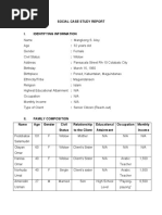 Social Work Case Study Sample | PDF | Health Sciences | Health Care