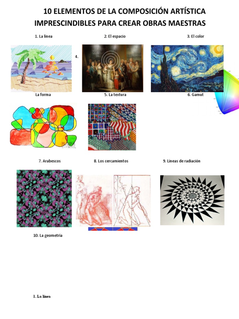 10 Elementos de La Composición Artística Imprescindibles para Crear ...