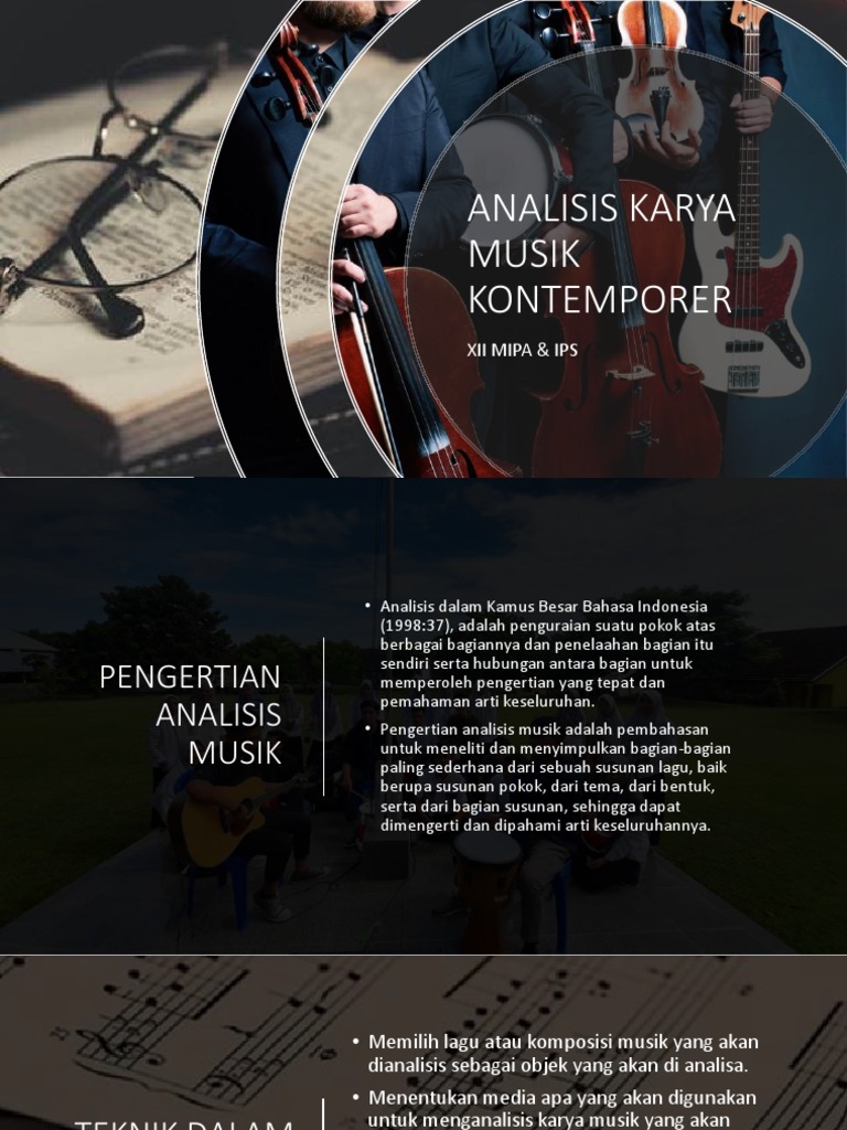 Analisis Karya Musik Kontemporer | PDF