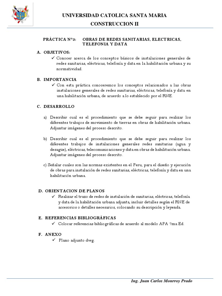 Practica 3 Construccion II | PDF