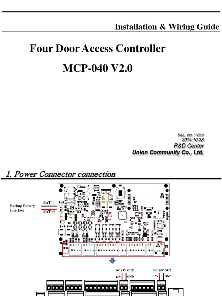 mcp040 Install Guide English 1 | PDF | Relay | Switch