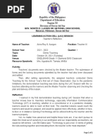 Activity Completion Report: 1 Slac (School Learning Action Cell) Session | PDF | Reading ...