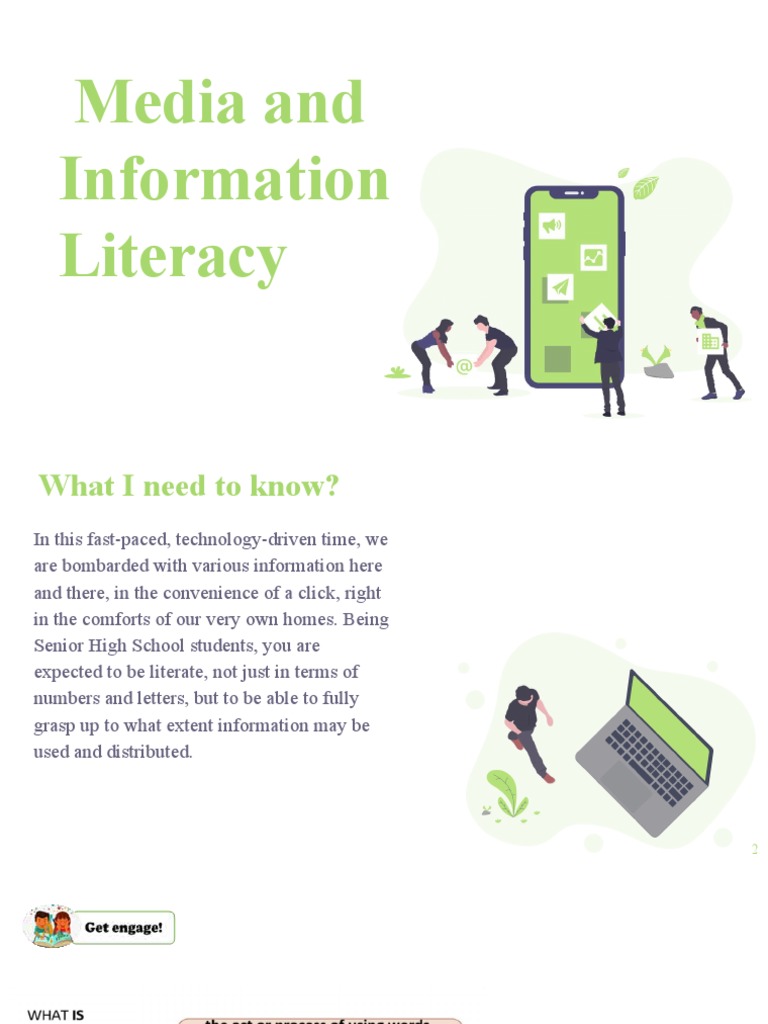 Grade 12 Media Literacy Overview | PDF | Media (Communication ...
