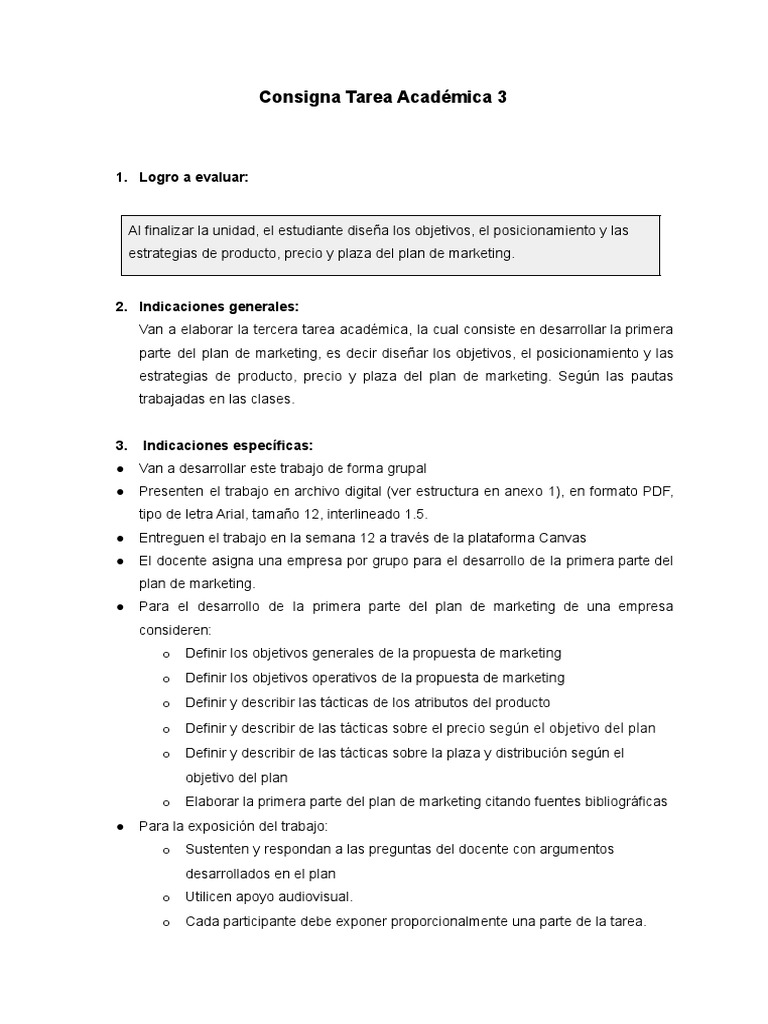 GC An40 Consigna Ta3 21c2a | PDF | Marketing | Business