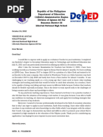 Application Letter Deped | PDF | Identity Document | Professional ...