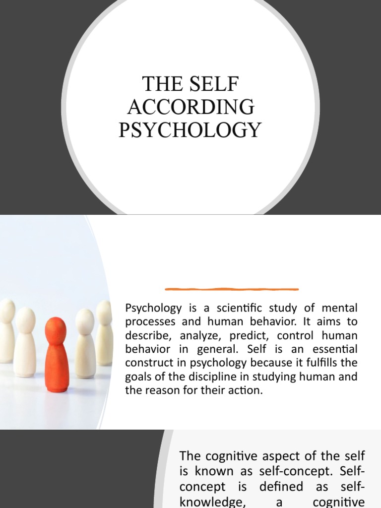 The Self According Psychology | PDF | Self Concept | Self