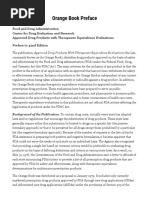 Understanding the FDA Orange Book | PDF | Food And Drug Administration ...
