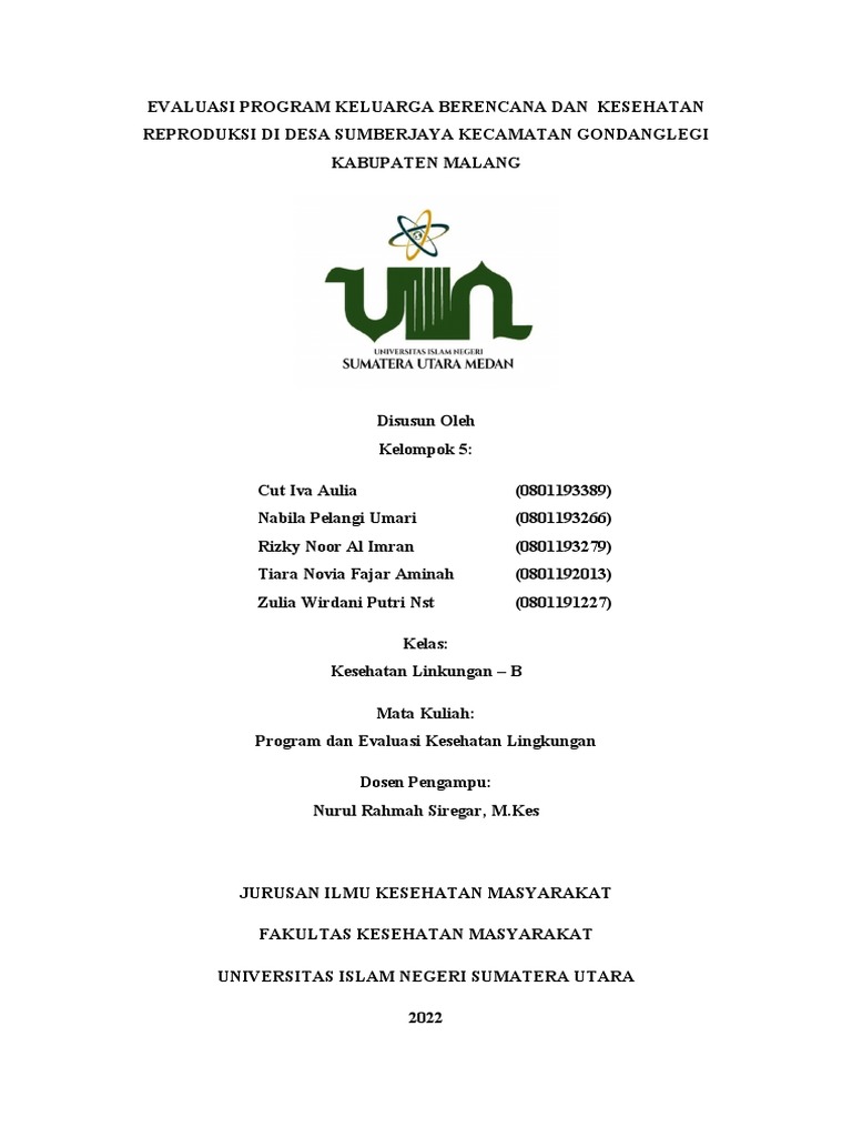 Evaluasi Program KB dan Kesehatan di Malang | PDF