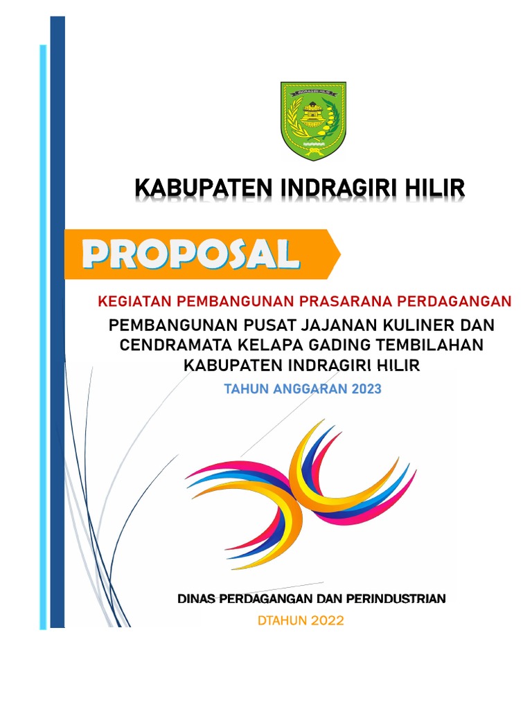 Proposal Draft Pusat Jajanan Kuliner Dan Cendramata | PDF